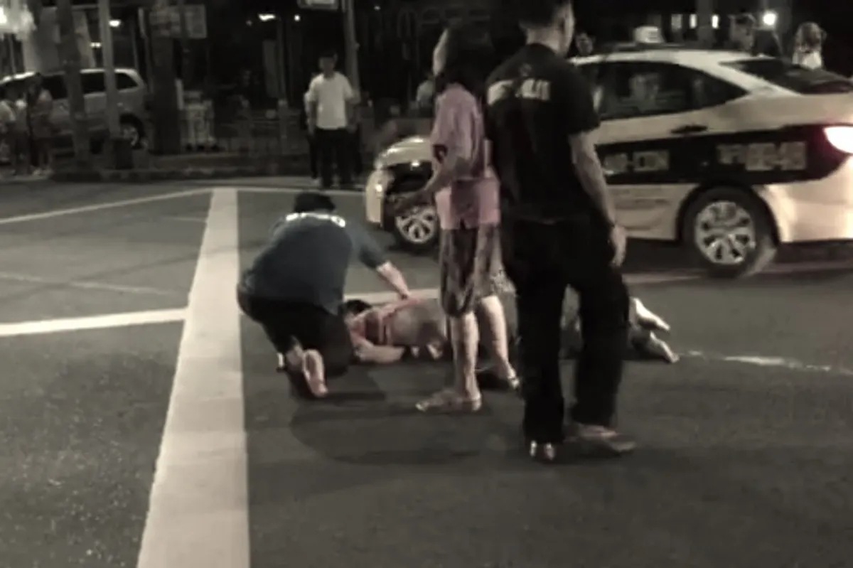 Lalaki, patay matapos masagasaan ng SUV sa Tomas Morato | ABS-CBN News