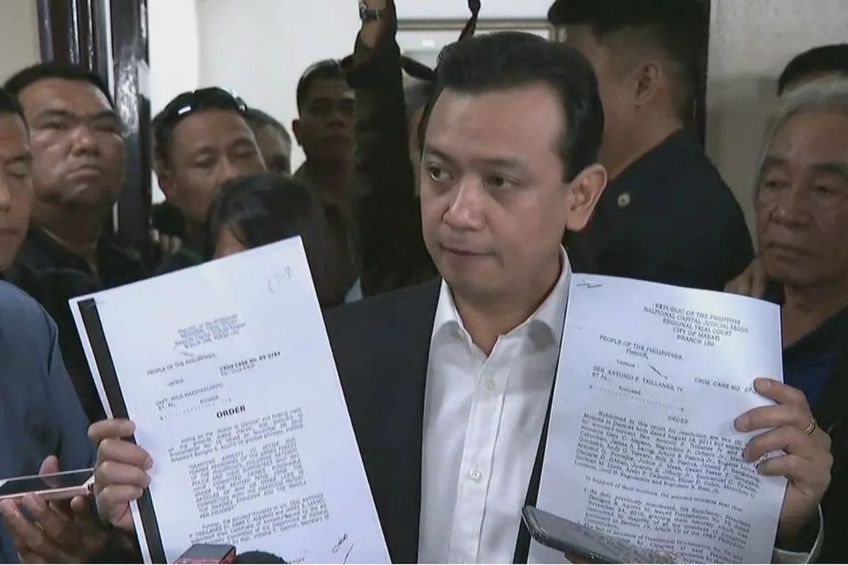 Trillanes di muna aarestuhin; korte nagtakda ng hearing | ABS-CBN News