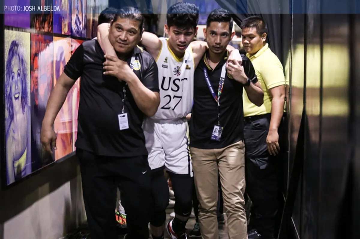 UAAP: CJ Cansino ready to play through pain for UST | ABS-CBN Sports