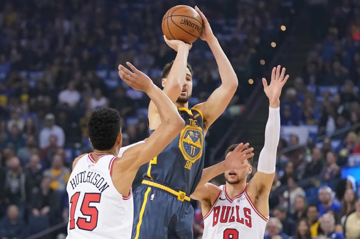 NBA:Thompson, Warriors blitz Bulls | ABS-CBN Sports