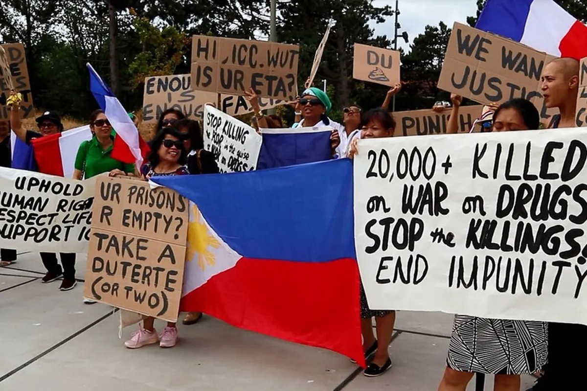 Overseas Filipino group to ICC: Expedite case vs Duterte | ABS-CBN