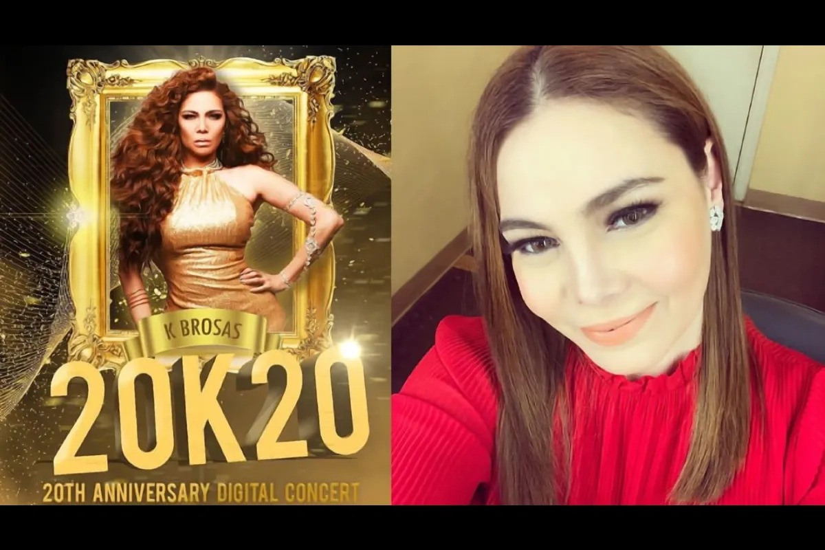 K Brosas celebrates 20 years in showbiz with an online concert on July ...