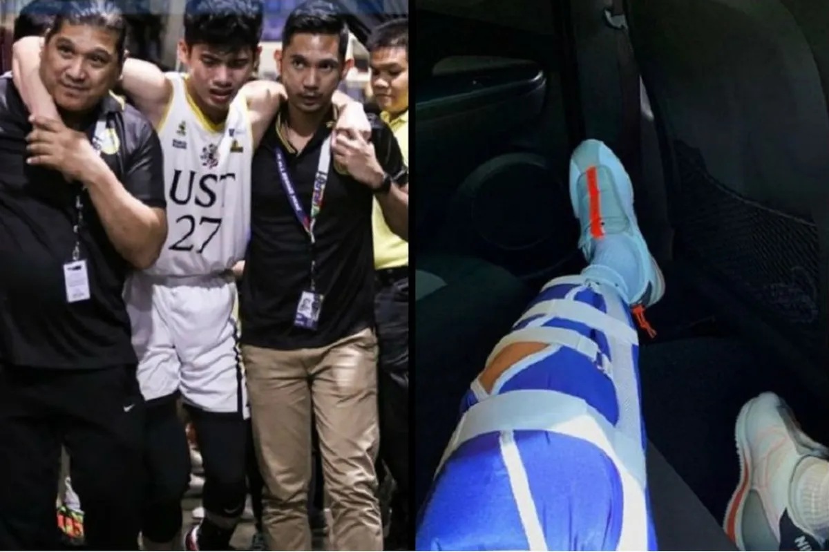 UAAP: ACL injury ends CJ Cansino's super rookie season | ABS-CBN Sports