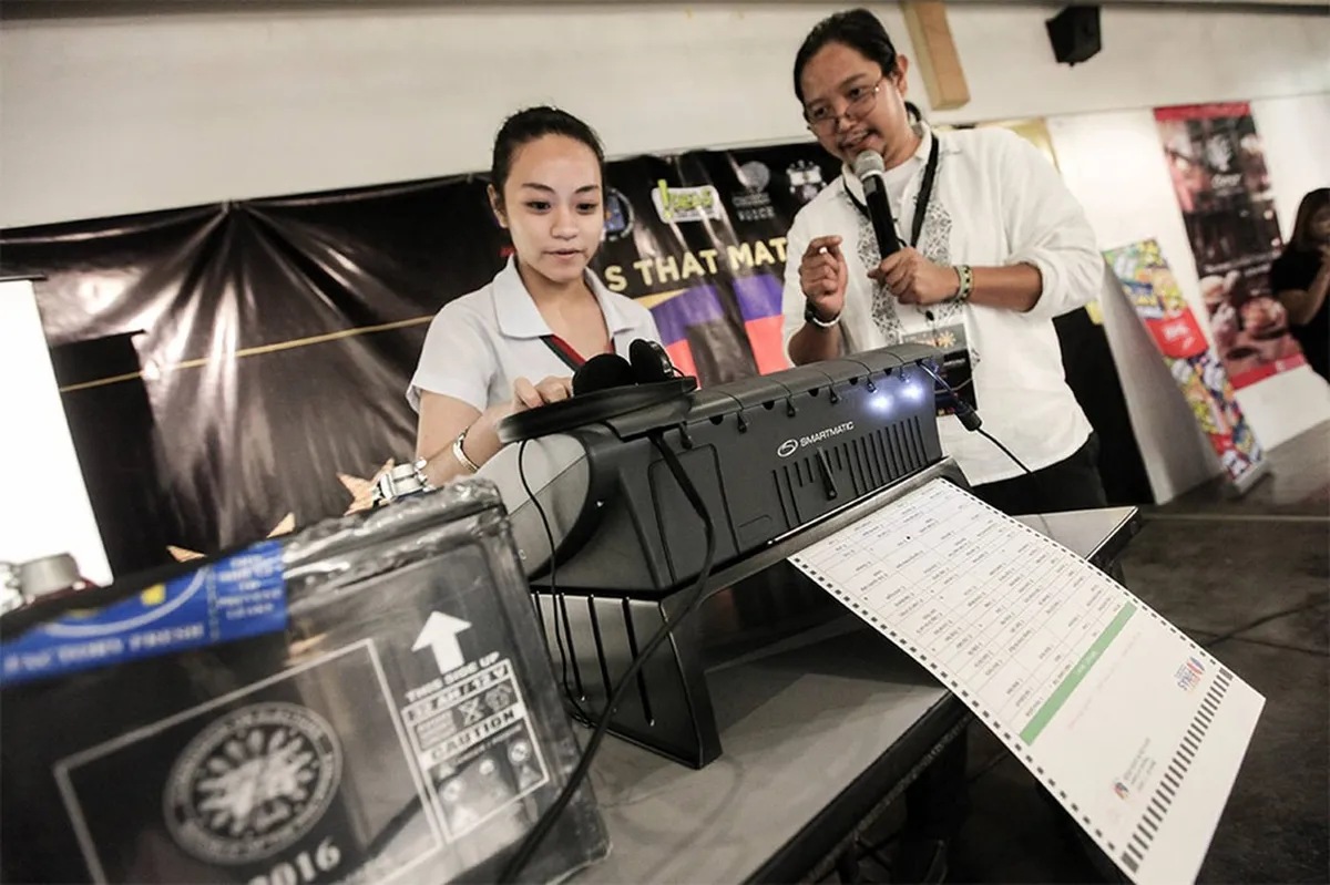 Voting machines enhanced to make 2019 voting 'more efficient': Comelec ...