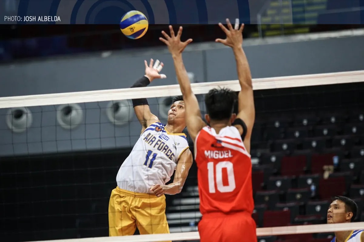 Air Force sweeps Cignal, rules PVL men’s division | ABS-CBN Sports