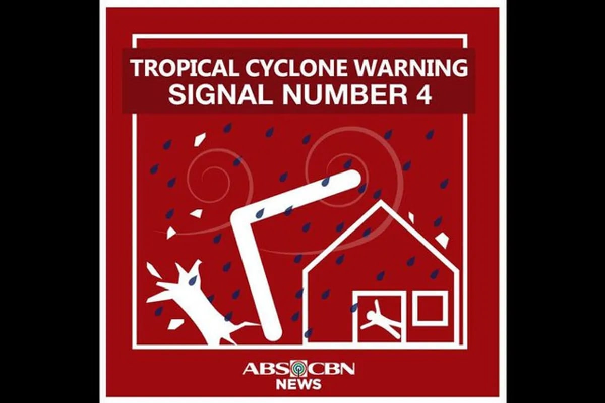 How destructive is storm signal number 4? | ABS-CBN
