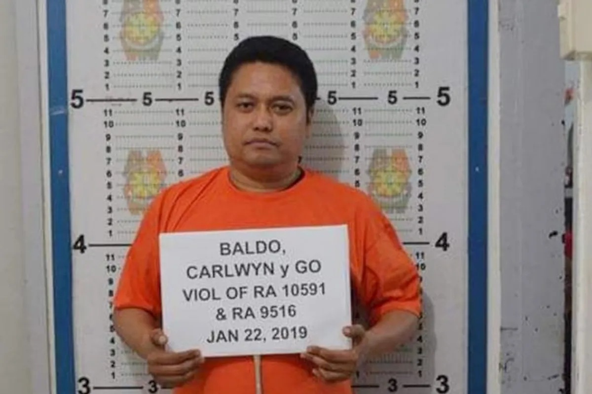 Daraga Mayor Baldo, arestado sa pag-iingat ng 'di lisensiyadong baril ...