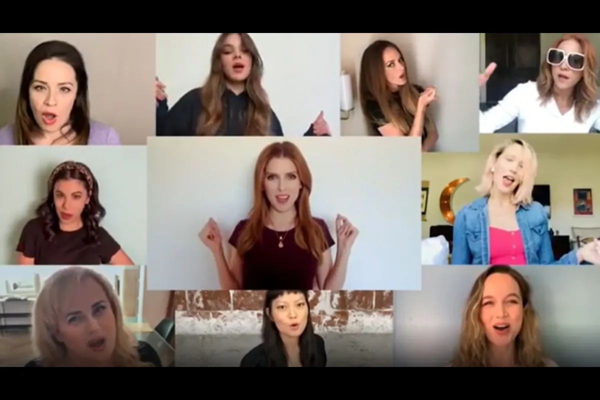 WATCH: 'Pitch Perfect' cast reunites for virtual performance of 'Love ...