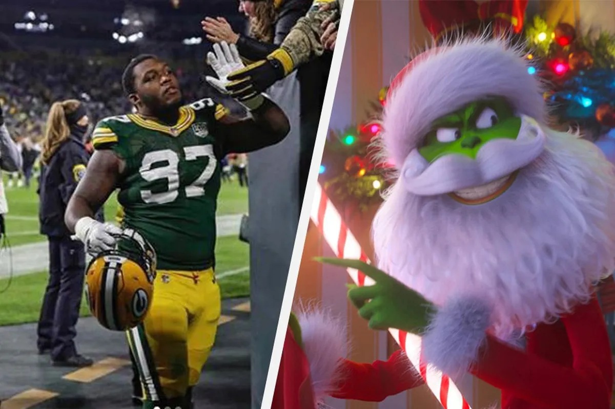 How the Grinch failed to spoil Christmas for Green Bay Packers player ...