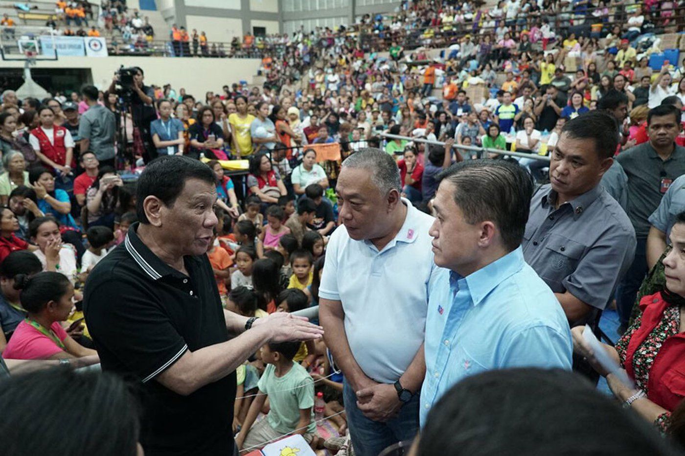 Duterte visits Naga City, Cebu landslide victims | ABS-CBN News