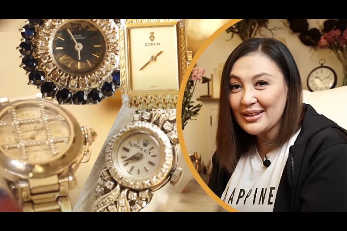 WATCH: Sharon Cuneta shows off vintage watch collection, dedicates new ...
