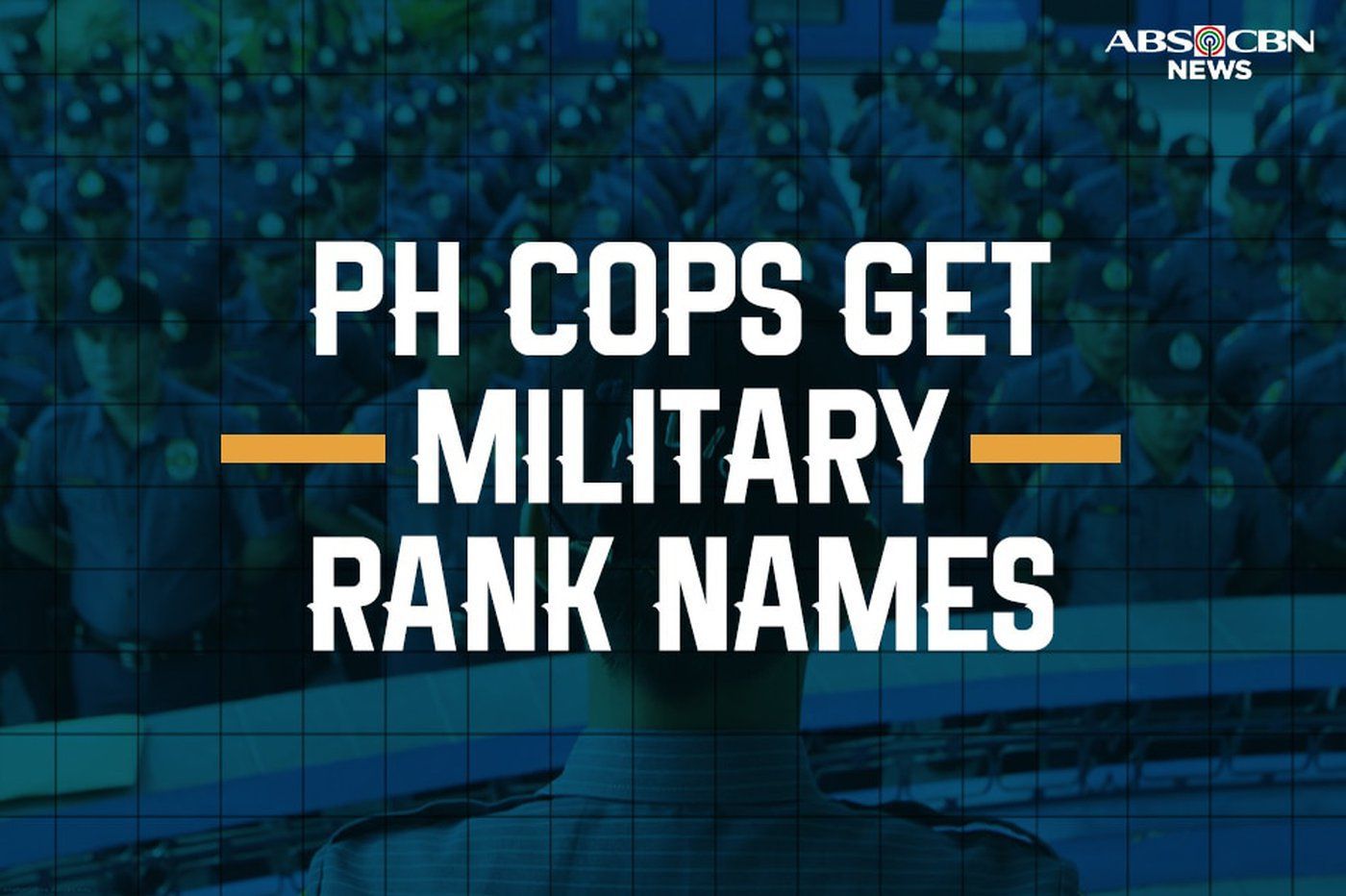 INFOGRAPHIC: How PH police officers should now be called | ABS-CBN News