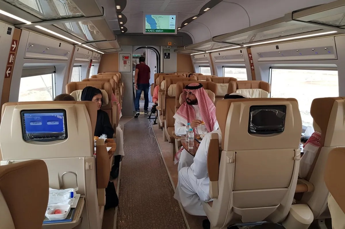 Saudi Arabia opens high-speed train linking Islam's holiest cities ...