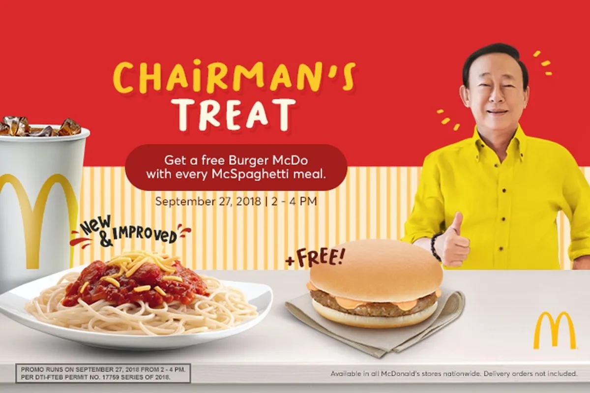 McDo to give away free burgers on anniversary | ABS-CBN News