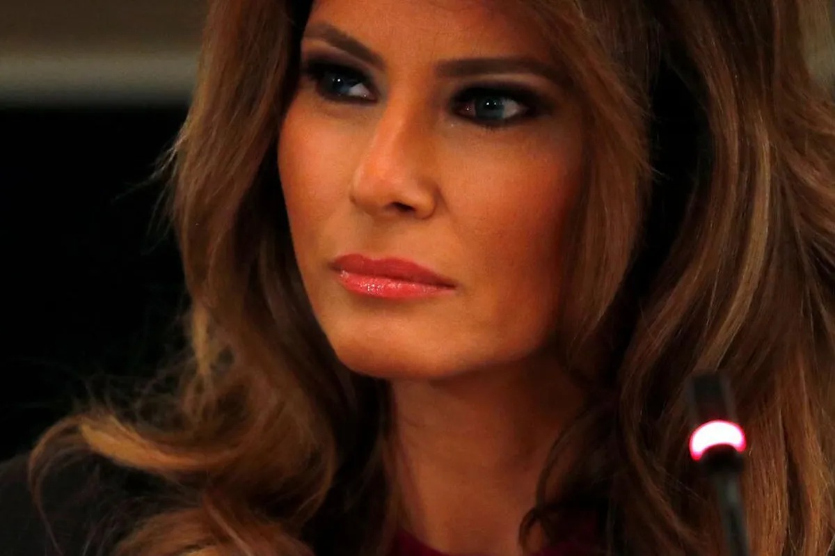 US first lady hospitalized with 'benign' kidney condition | ABS-CBN