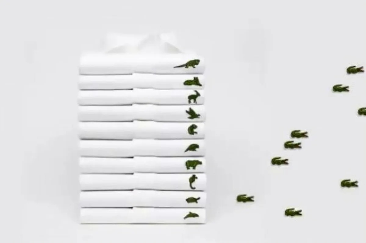 Lacoste swaps its crocodile for logos of endangered species | ABS-CBN ...