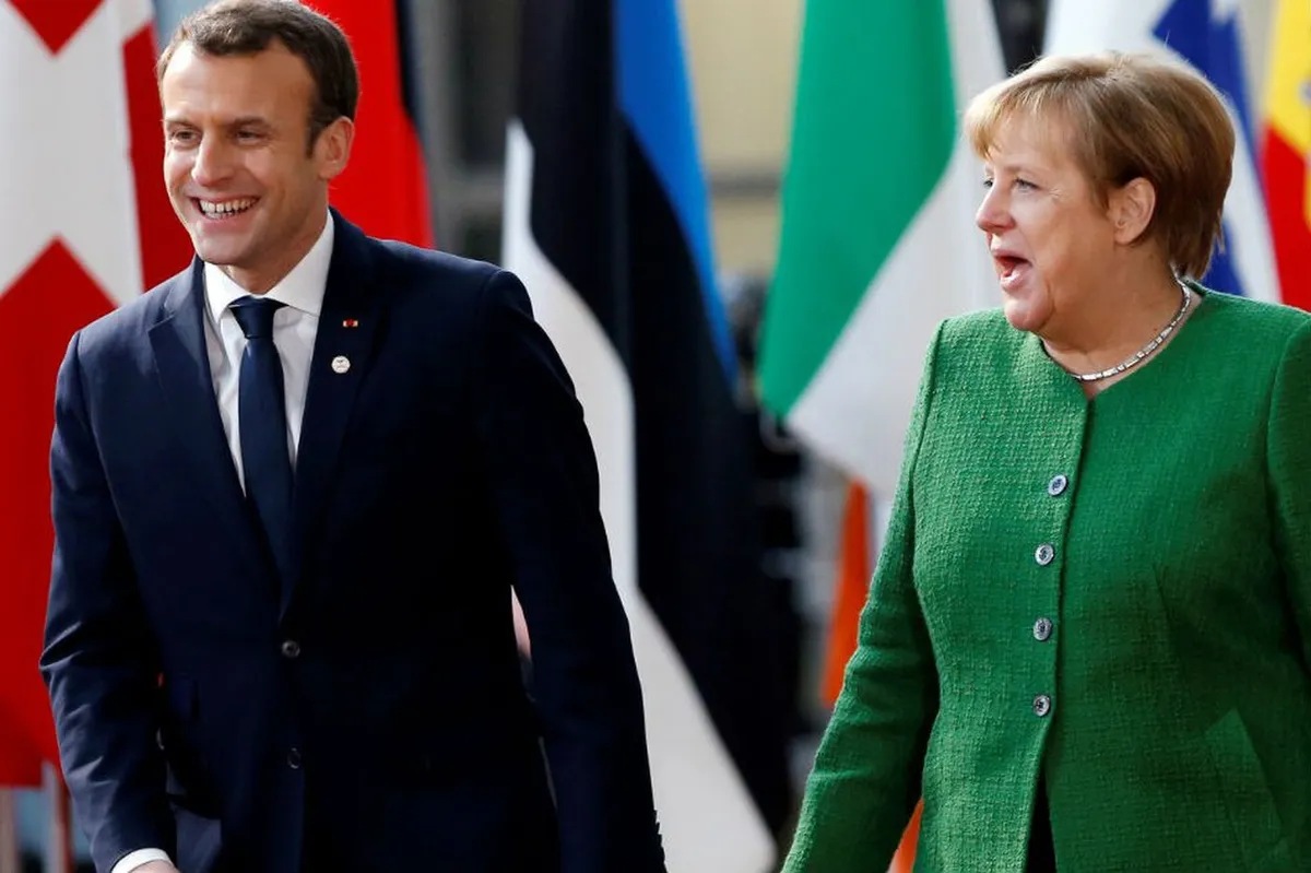 Hosting Merkel, Macron gets chance to push EU business | ABS-CBN News