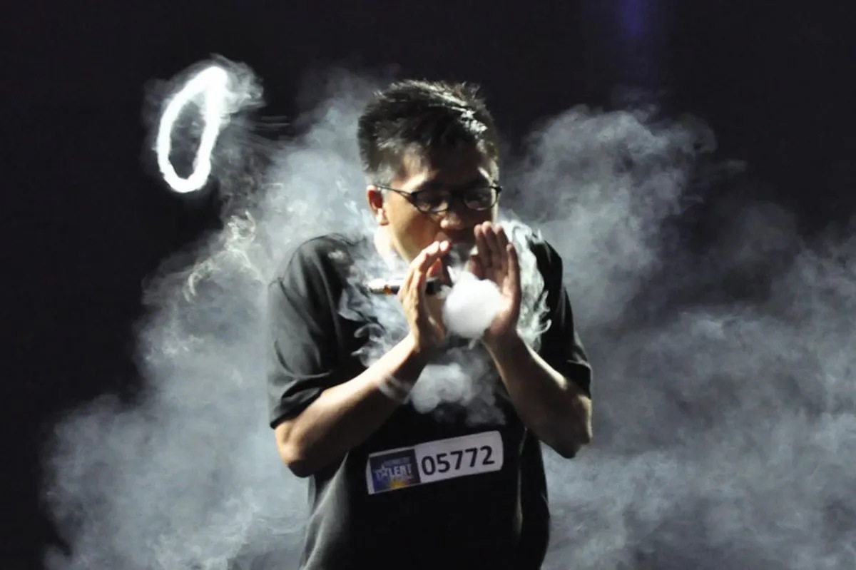 Chef shows off vape tricks on 'Pilipinas Got Talent' | ABS-CBN ...
