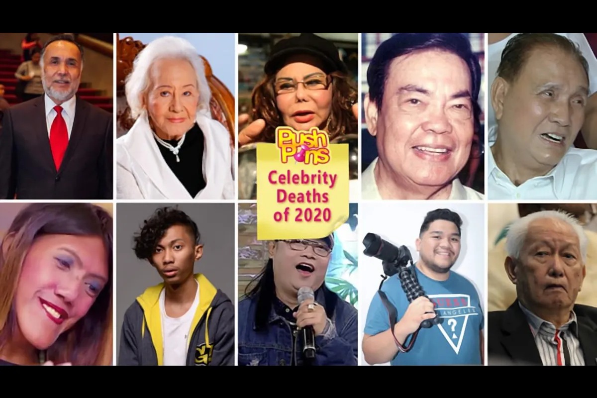 Celebrity Deaths of 2020 | Push Pins | ABS-CBN Entertainment