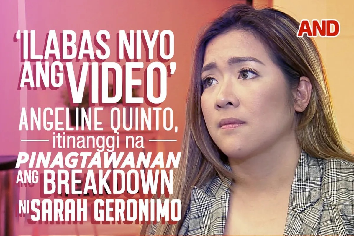 'Ilabas nyo ang video' Angeline Quinto, itinanggi na pinagtawanan ang ...
