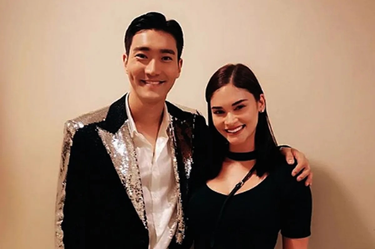 ‘A true fangirl moment’: Pia scores photo with Super Junior’s Siwon ...