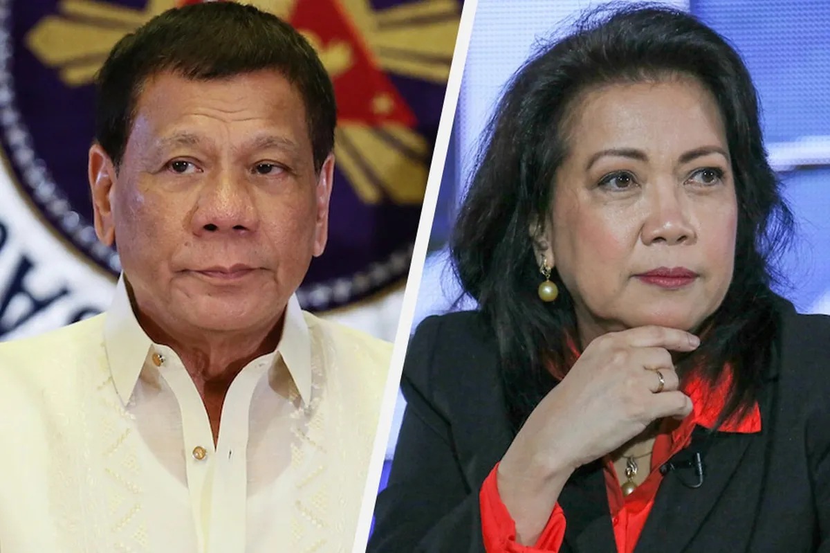 Duterte to Sereno: I am now your enemy | ABS-CBN News