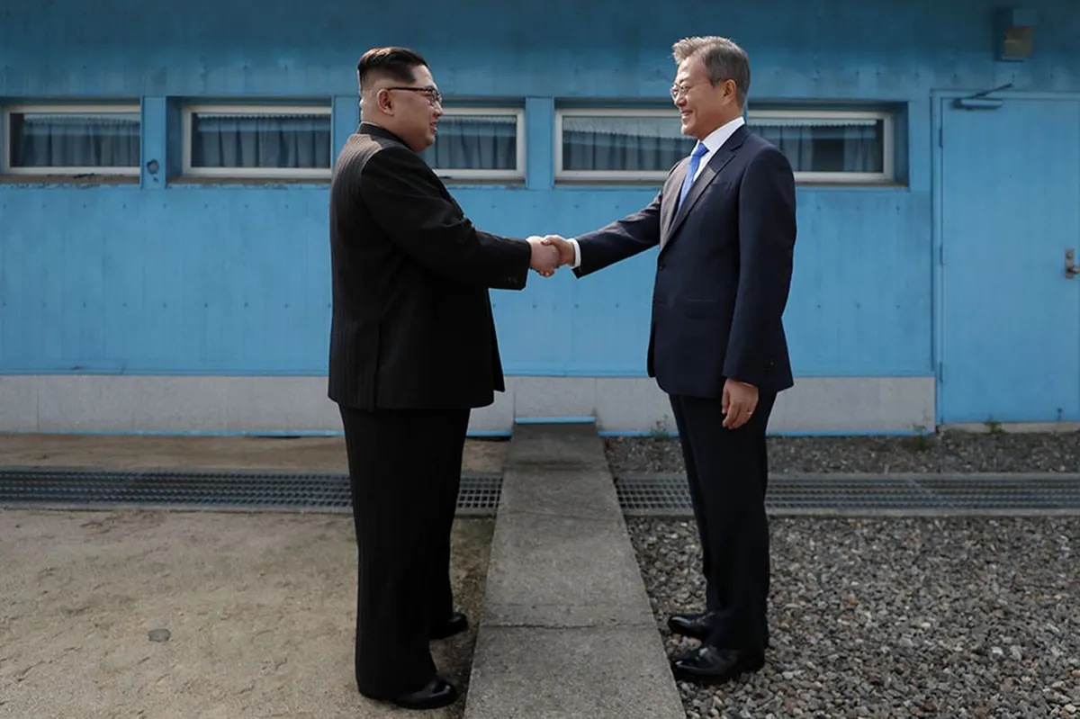 North and South Korea dismantle border speakers, fulfilling summit ...