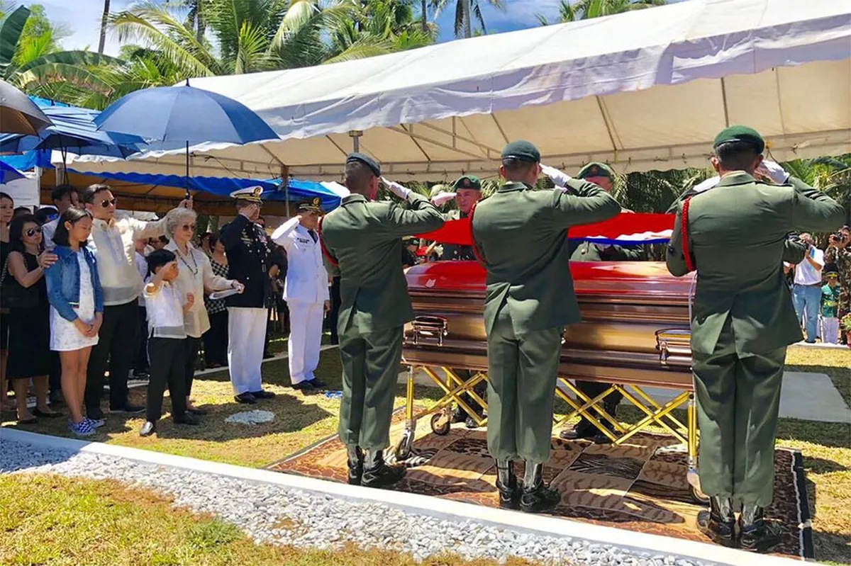 Sen. Edgardo Angara laid to rest in hometown Baler | ABS-CBN News