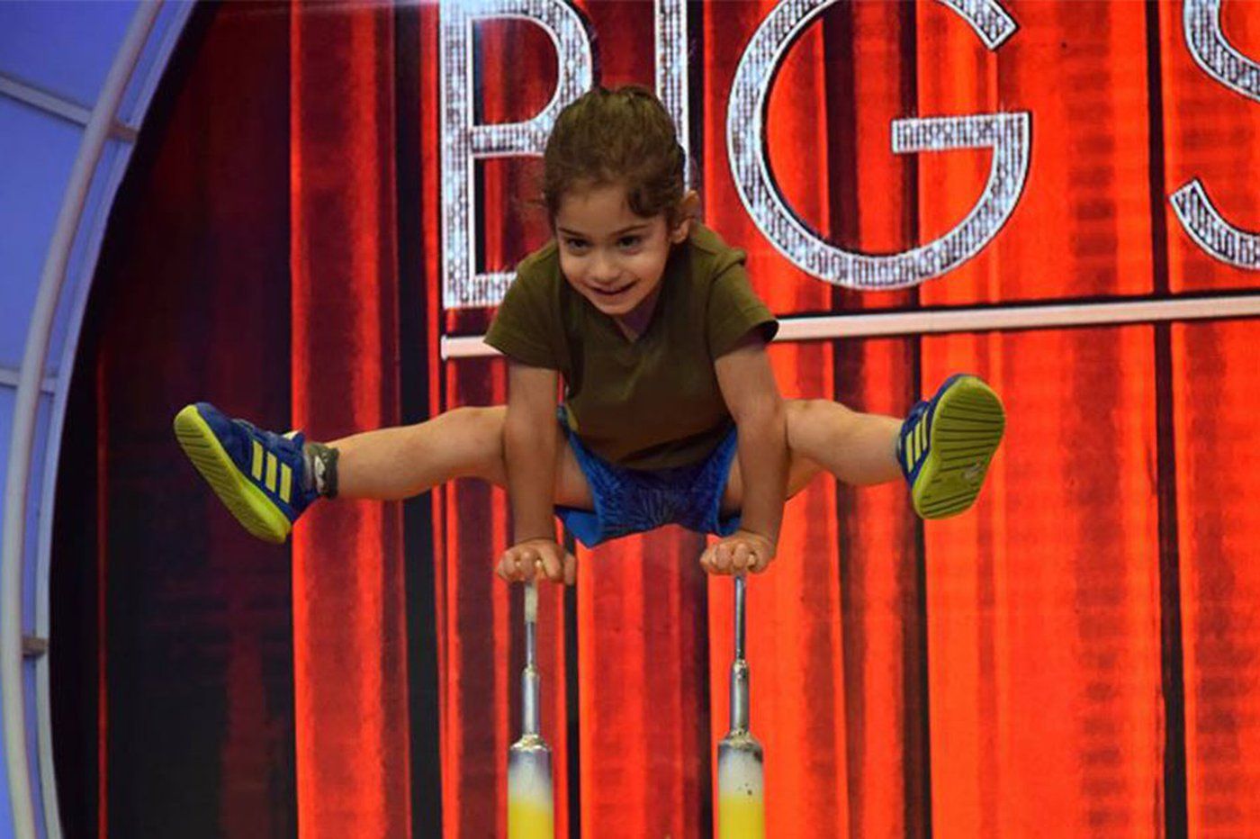‘Little Big Shots’: 4-year-old pulls off amazing gymnastic stunts | ABS ...