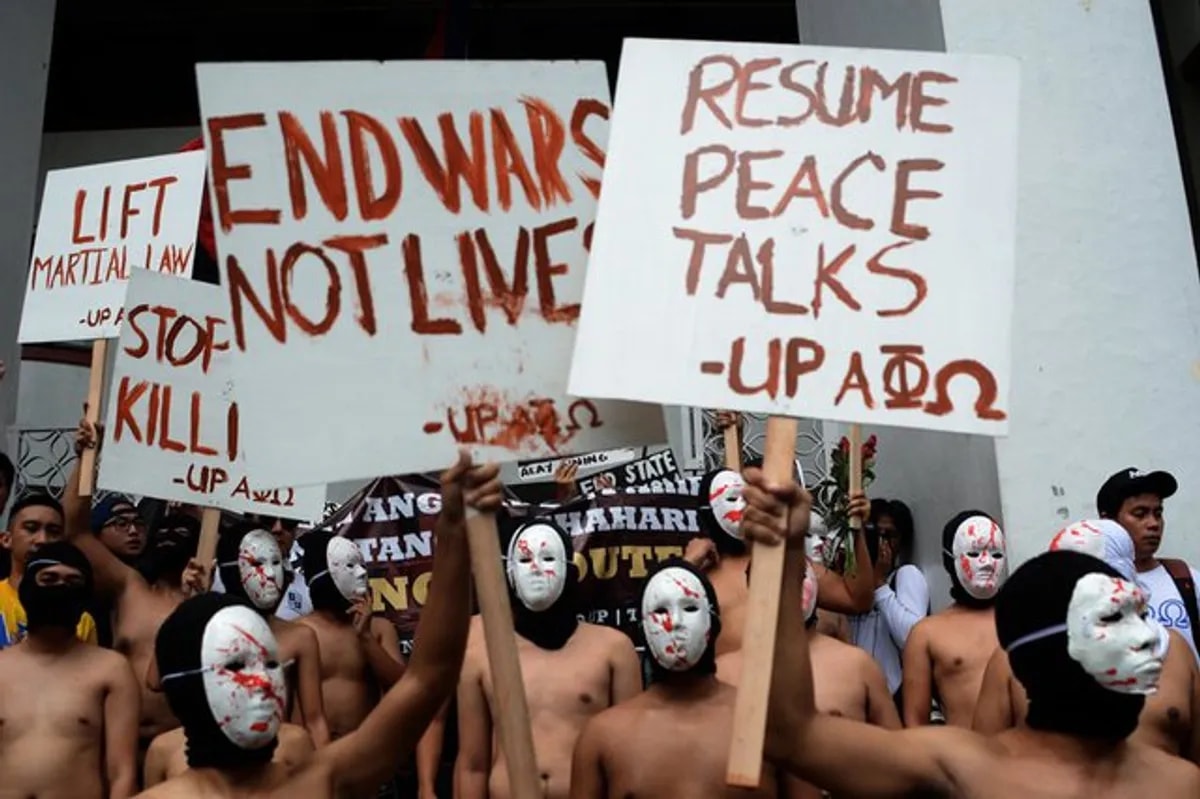 UP Oblation Run 2017 calls for halt in killings, resumption of peace ...
