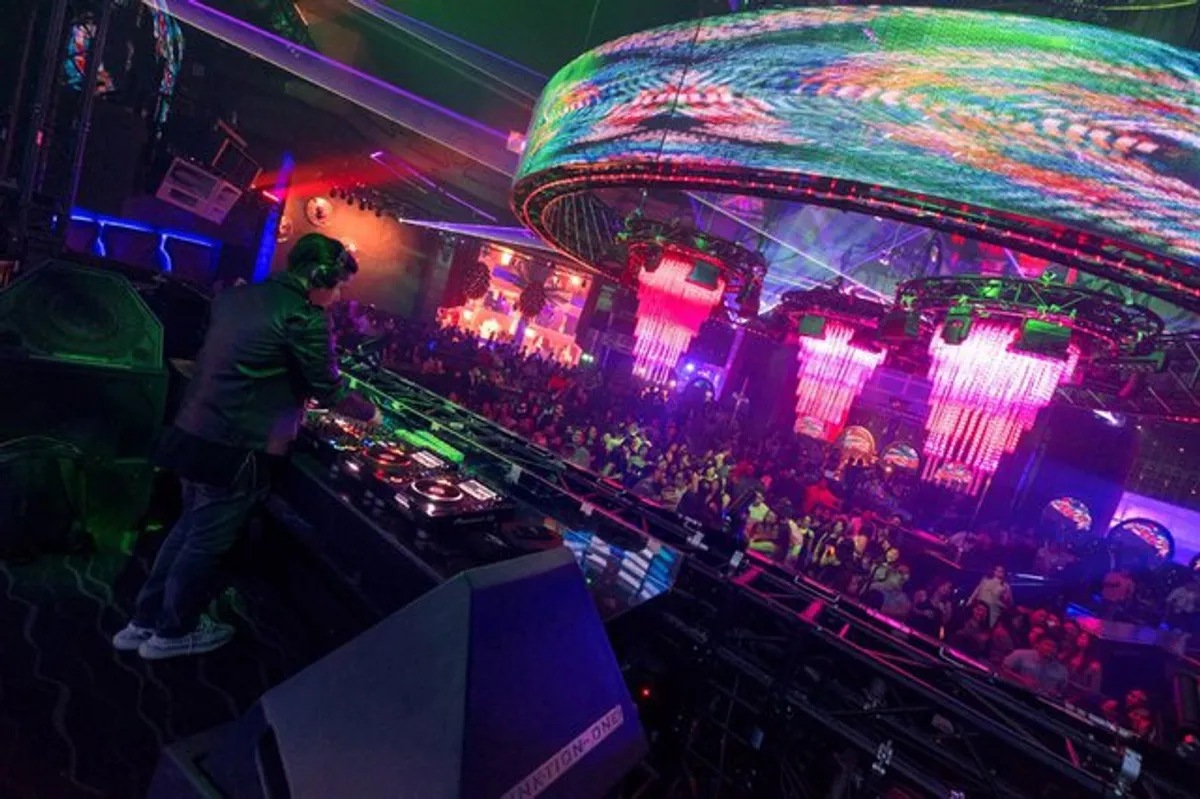 LOOK: Okada opens biggest indoor beach and night club in PH | ABS-CBN ...
