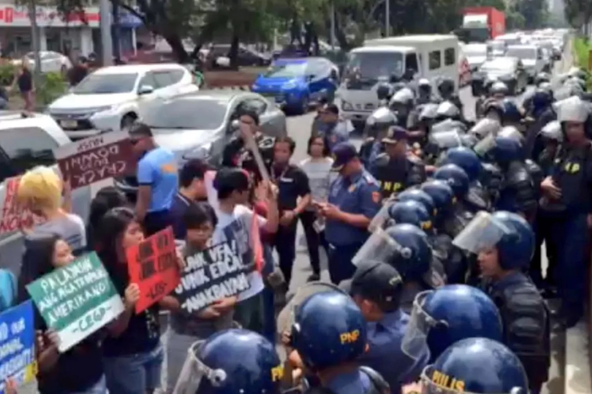 EDCA, VFA ipinrotesta sa anibersaryo ng Fil-Am War | ABS-CBN News