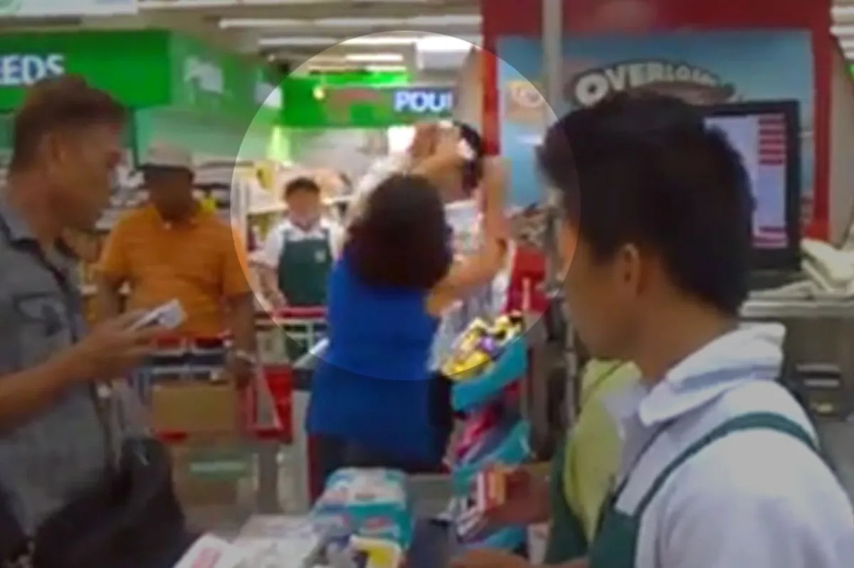 Guwardiya, pilit sinubuan ng resibo ng galit na customer | ABS-CBN