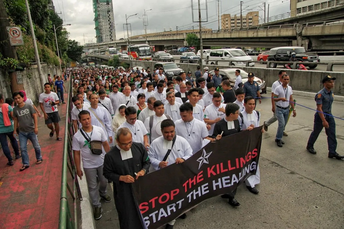EDSA rally shows democracy alive, says Andanar | ABS-CBN News