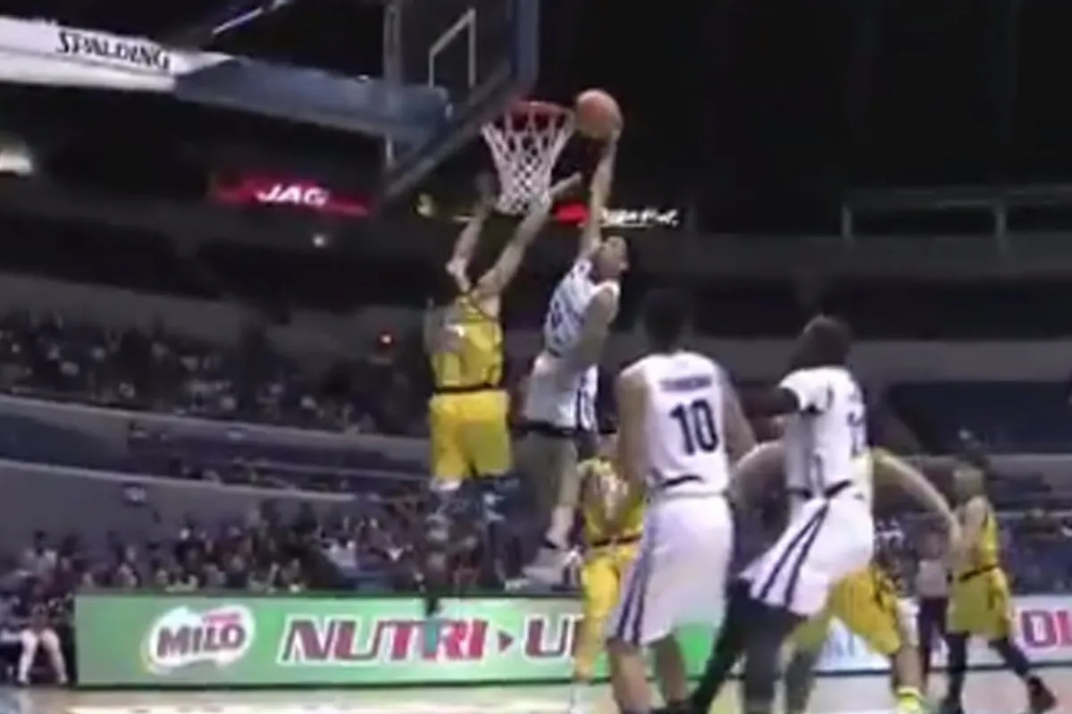 WATCH: Adamson's Tyrus Hill pulls off early candidate for dunk of the ...