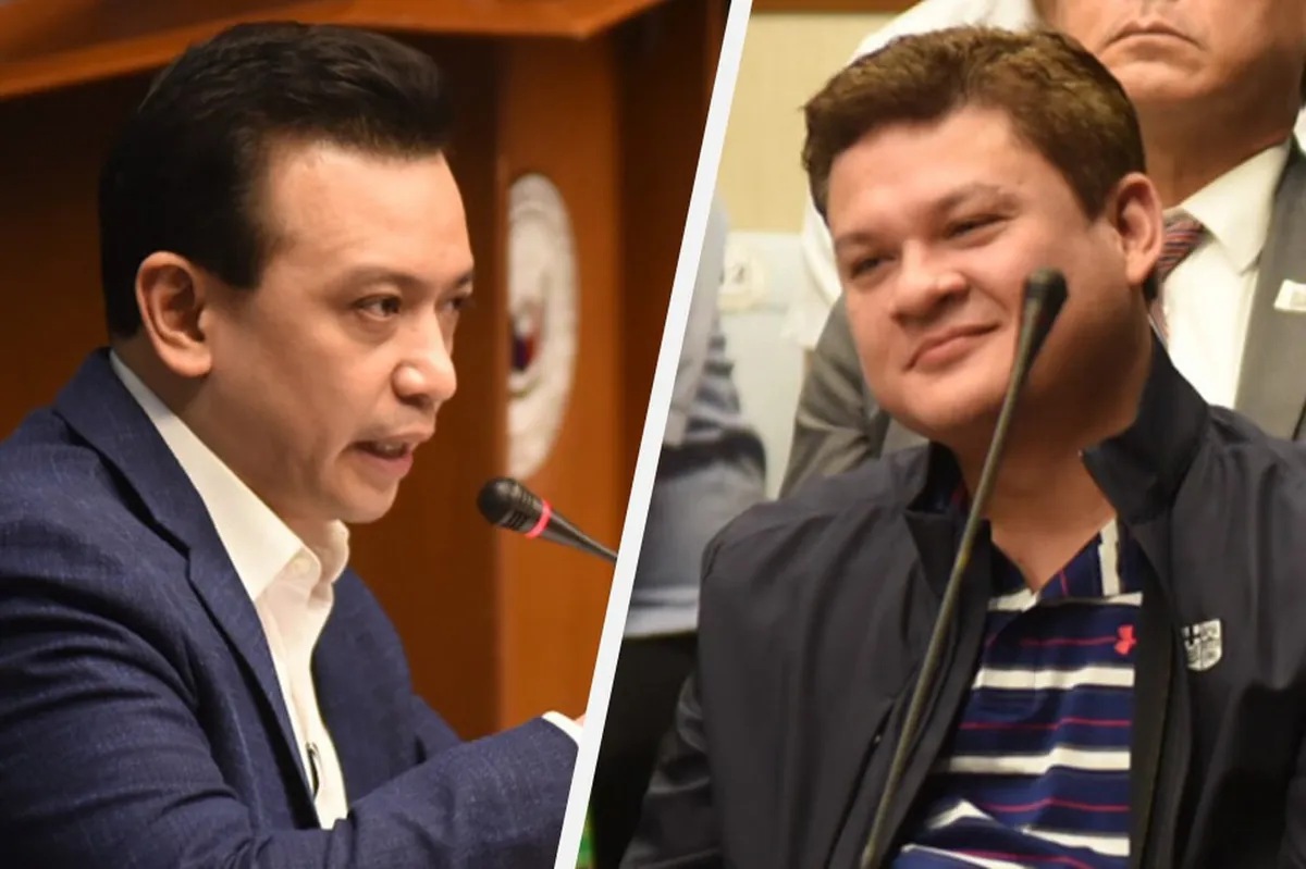 WATCH: Trillanes, Paolo Duterte face off at Senate probe | ABS-CBN News