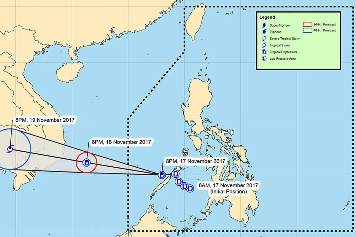 Storm signal over Palawan lifted as 'Tino' approaches West PH Sea | ABS ...