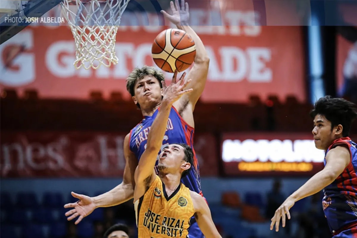 NCAA: Arellano ends JRU's winning streak with thrilling double OT ...