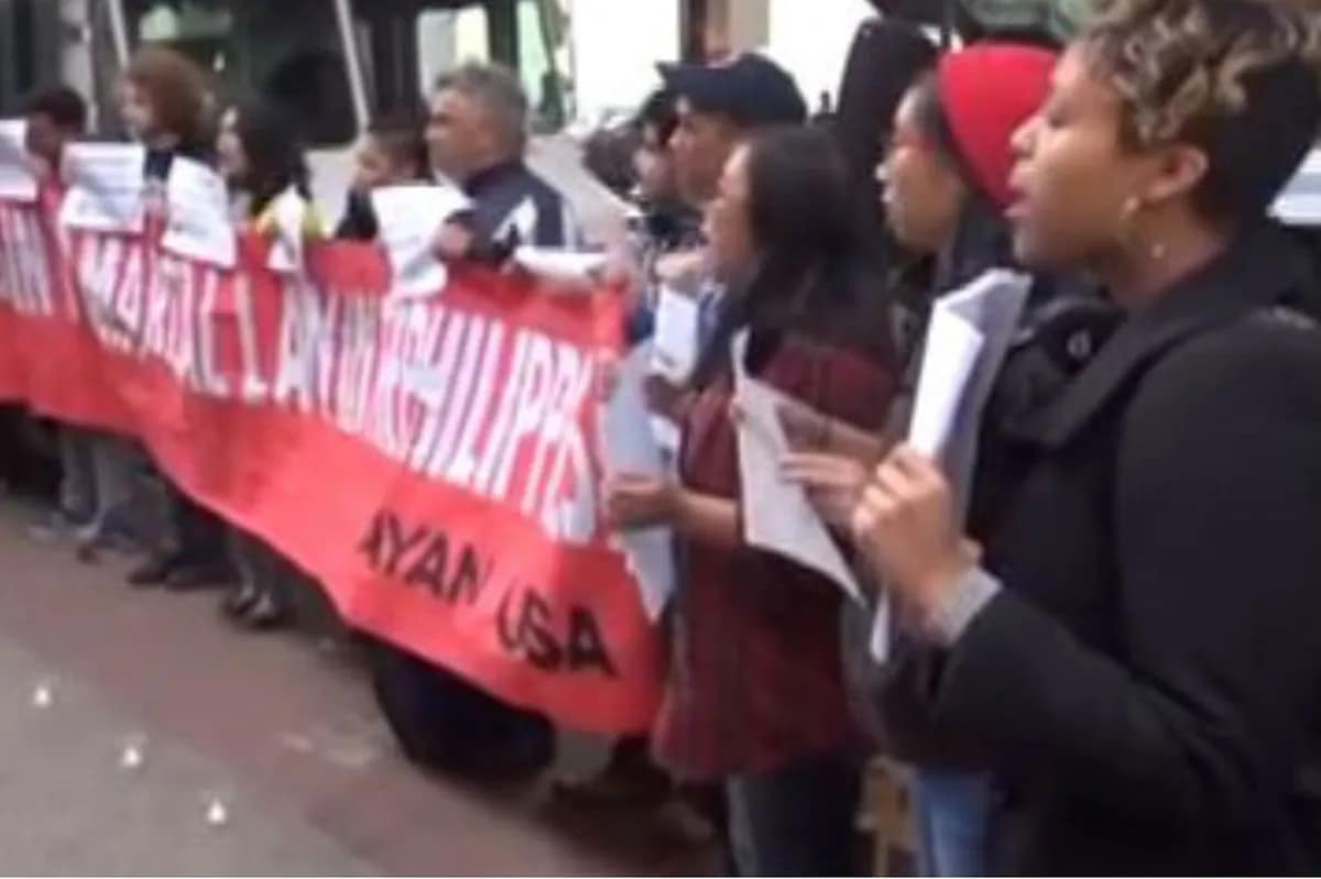 Never Again: Martial law protest held in NYC | ABS-CBN