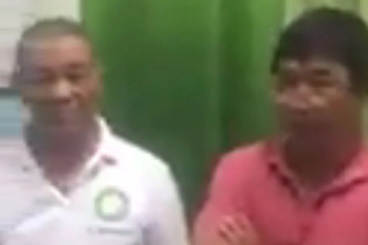 Barangay chairman huli sa tangkang panunuhol ng pulis | ABS-CBN News