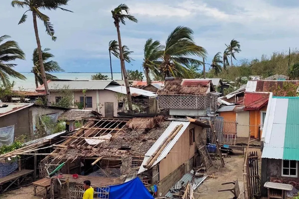 Parts of Iloilo still reeling from onslaught of Typhoon Ursula | ABS ...