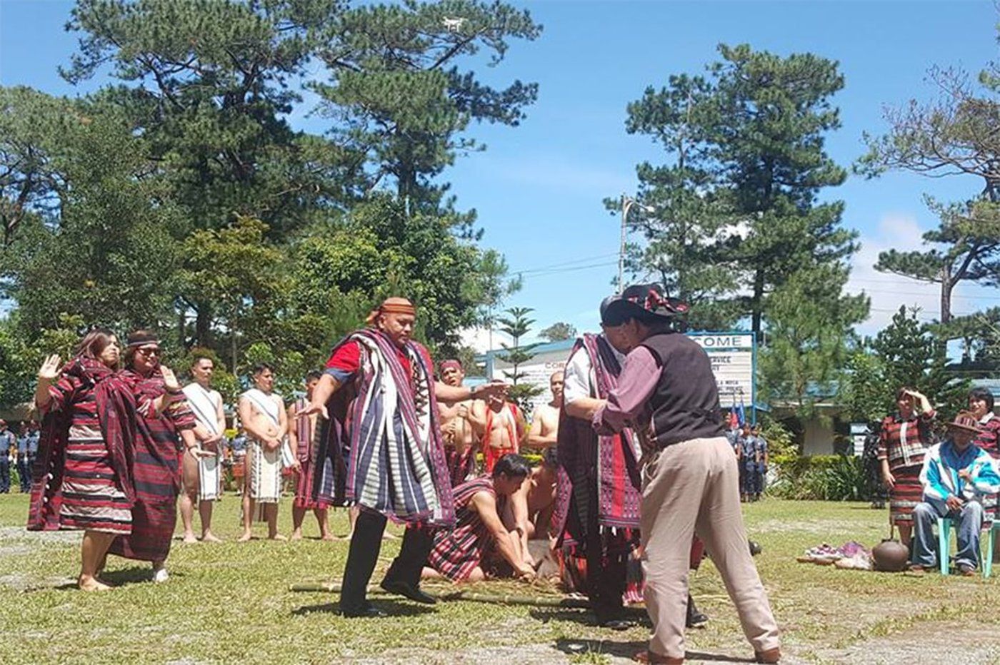 WATCH: 'Bato' does traditional dance in adoption as 'son of Cordillera ...