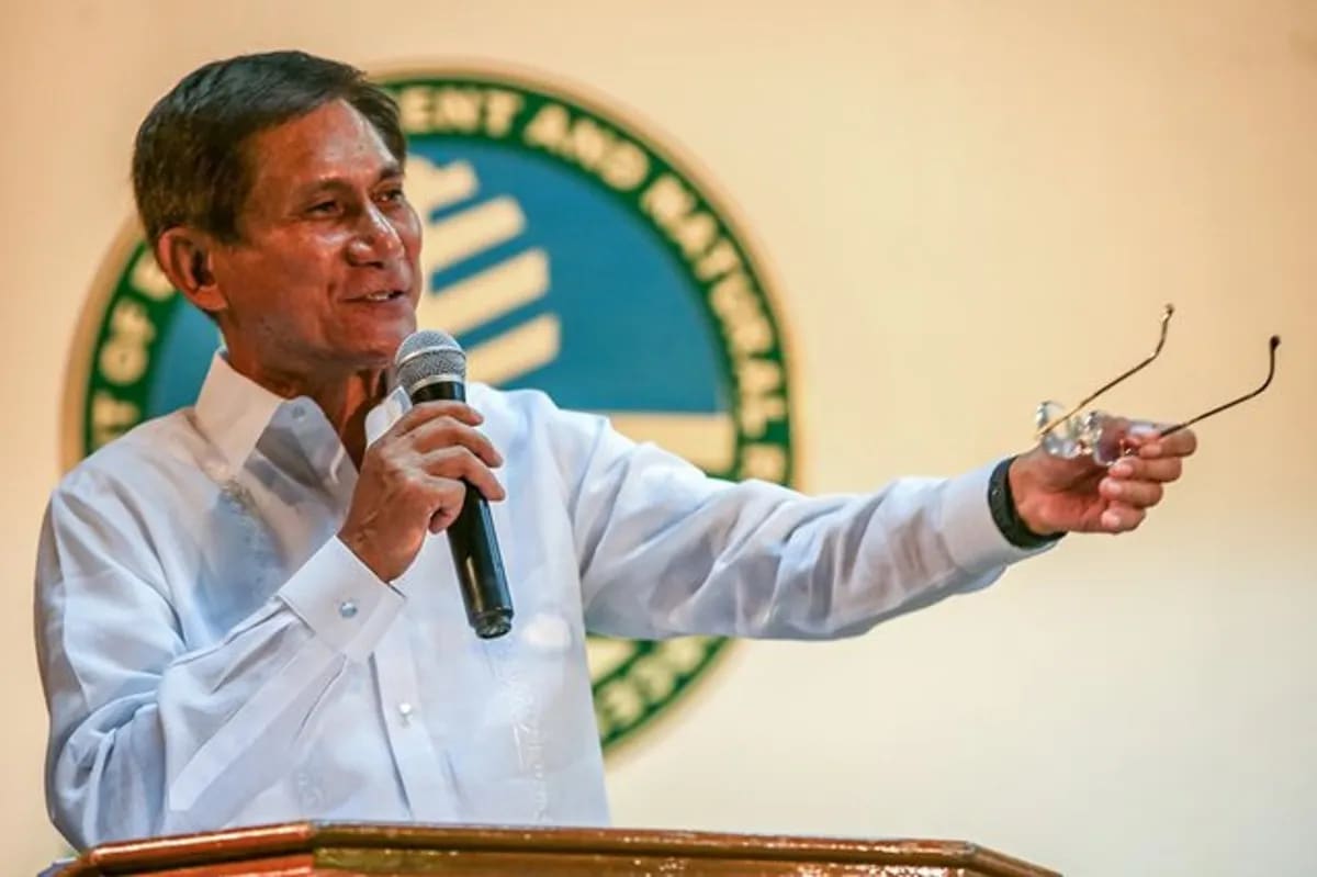 New DENR chief learns the ropes on first day | ABS-CBN News