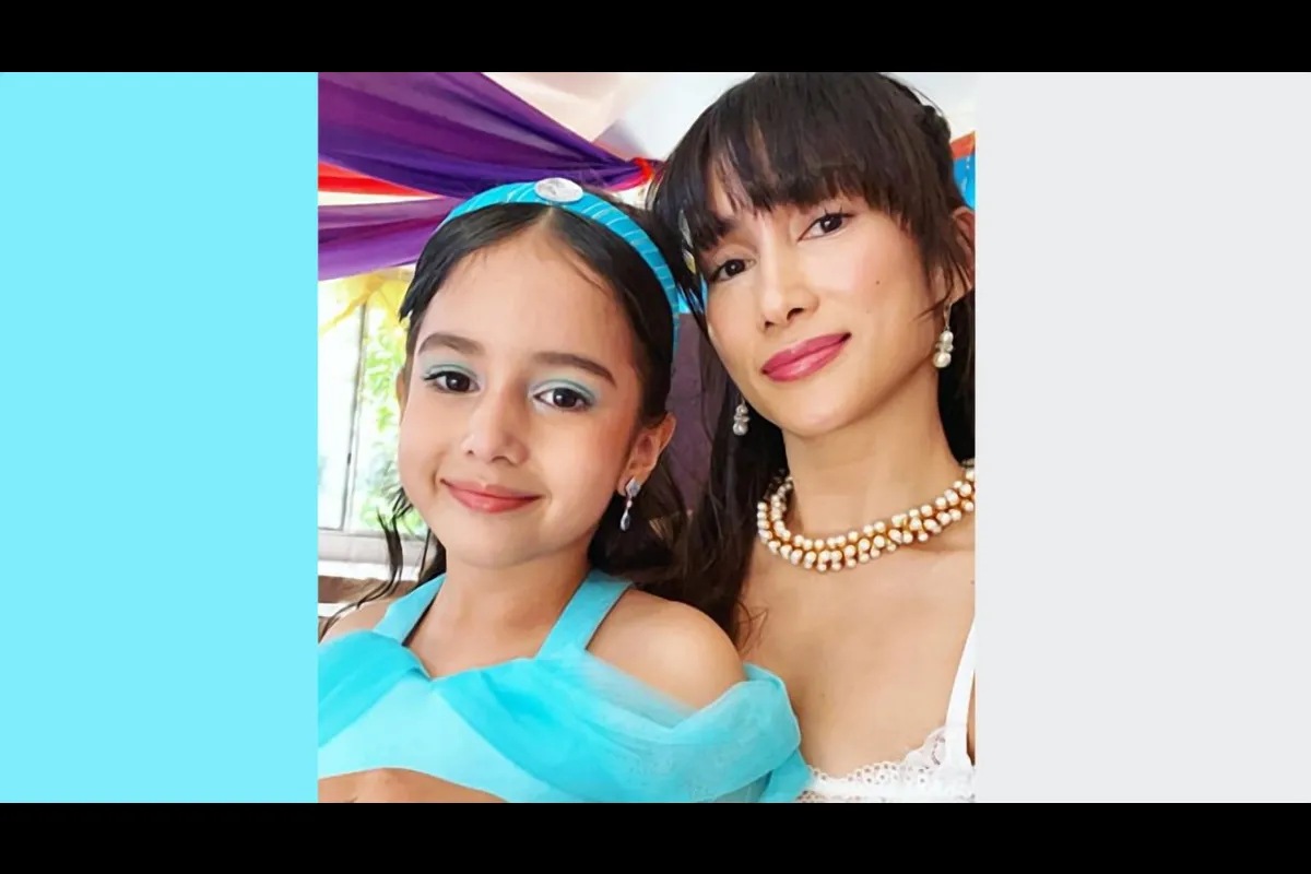 LOOK: Ina Raymundo’s daughter transforms into Princess Jasmine at 7th ...