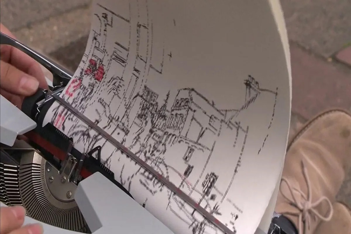 Mga obra mula sa makinilya, ibinida ng isang Briton | ABS-CBN News