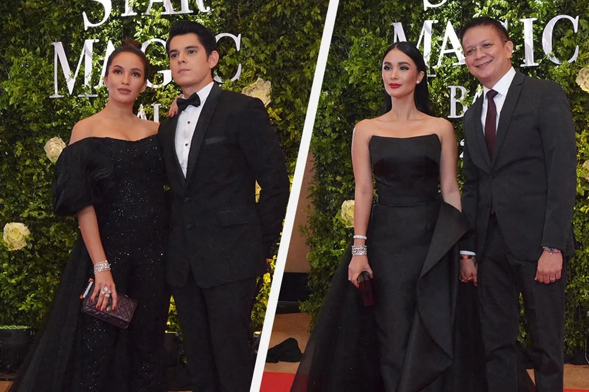 IN PHOTOS: Couples spread love on Star Magic Ball 2017 red carpet | ABS ...
