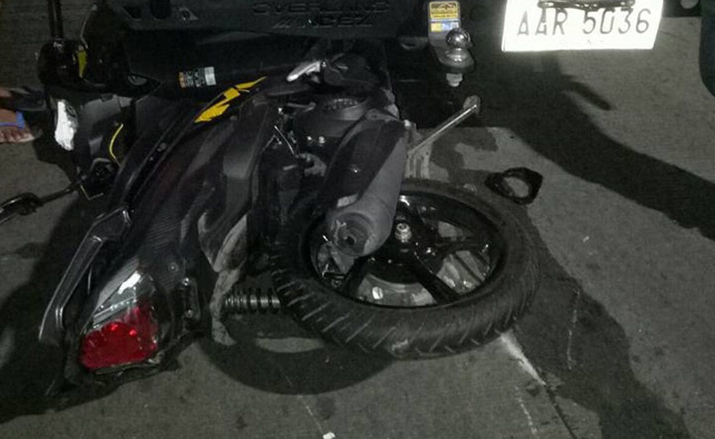 Motorcycle thief run over by victim's brother | ABS-CBN News