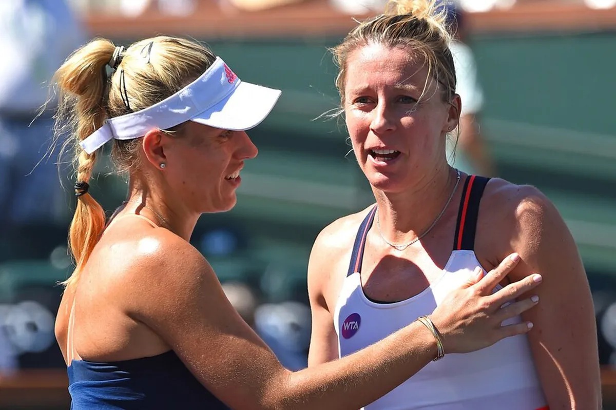 Kerber rallies to reach fourth round; Halep bows out | ABS-CBN Sports