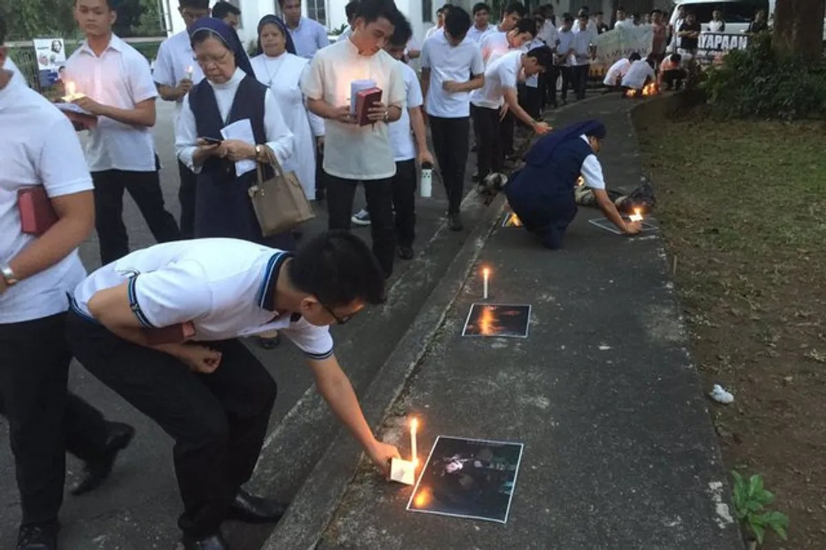 Nuns, seminarians hold prayer rally to protest EJKs, death penalty ...