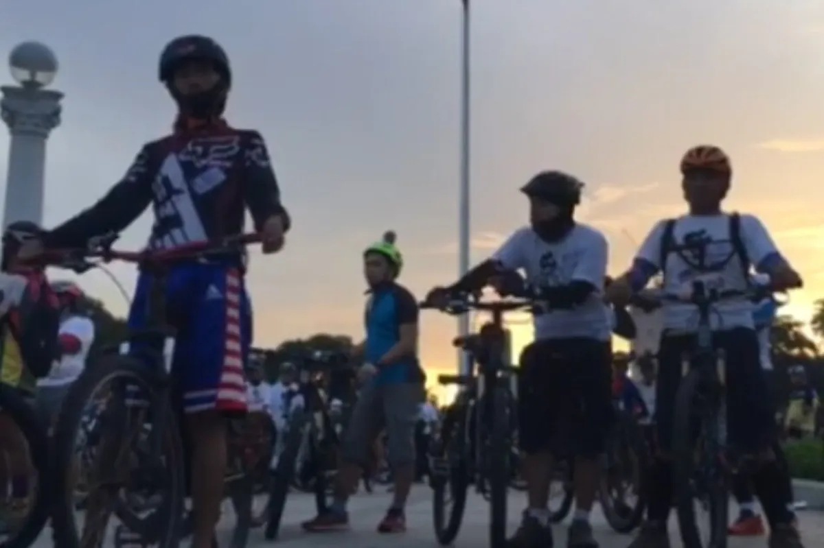 Mga siklista, nagsagawa ng 'freedom ride' laban sa iligal na droga ...